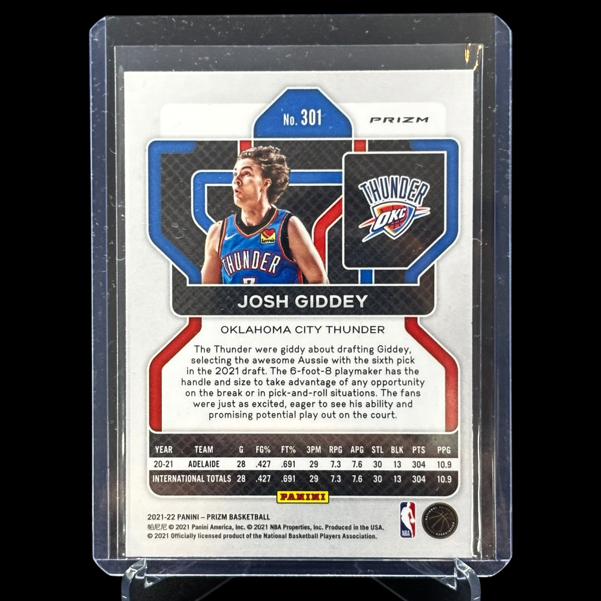 **SOLD** RC Josh Giddy (OKC Thunder) Green Prizm Rookie card – The Fan ...